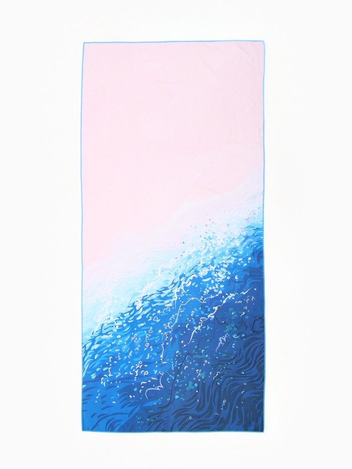 Полотенце пляжное «Этель» Ocean, 90×180 см, микрофибра 230 г/м²