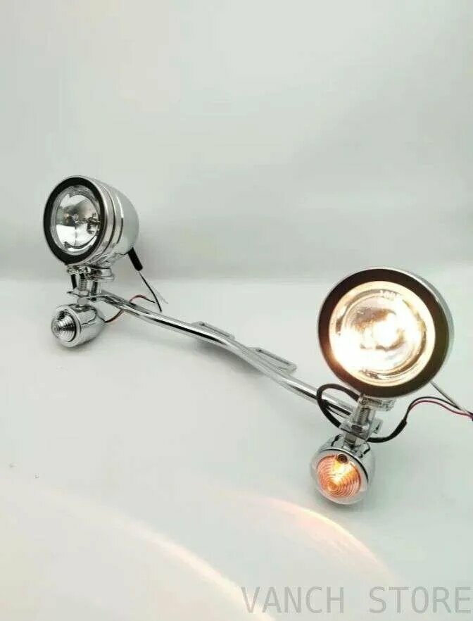 Фары дополнительного света (люстра со штангой) для мотоцикла, комплект