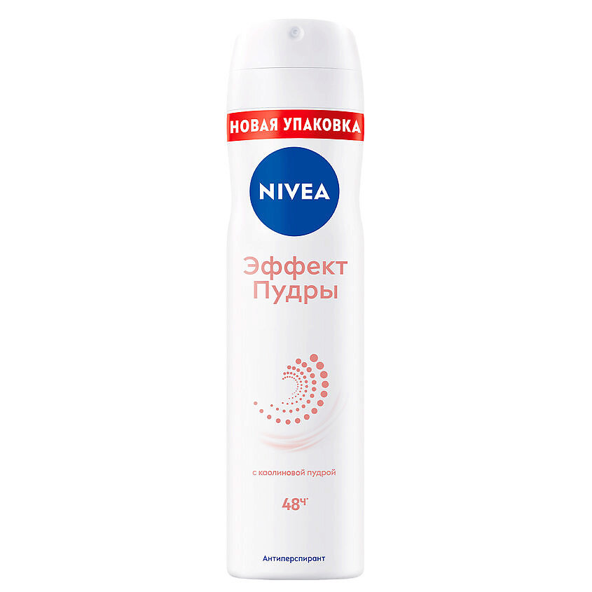 NIVEA Дезодорант-антиперспирант спрей "Эффект Пудры", 150 мл