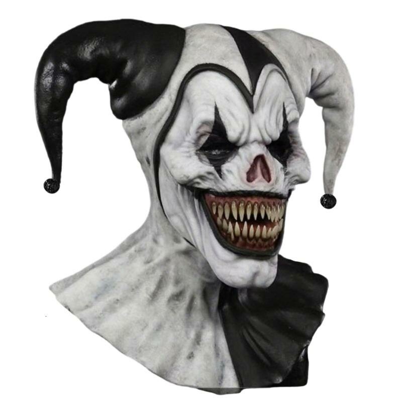 Латексная маска клоуна для Хэллоуина, B