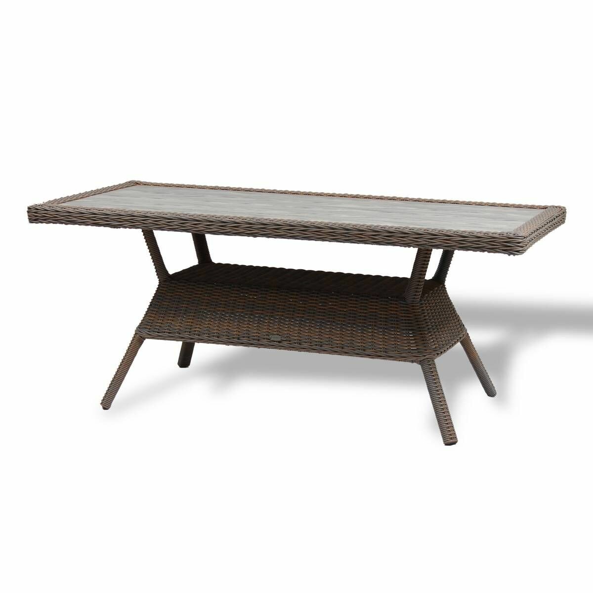 Стол обеденный Палермо от Malacca из искусственного ротанга и ДПК