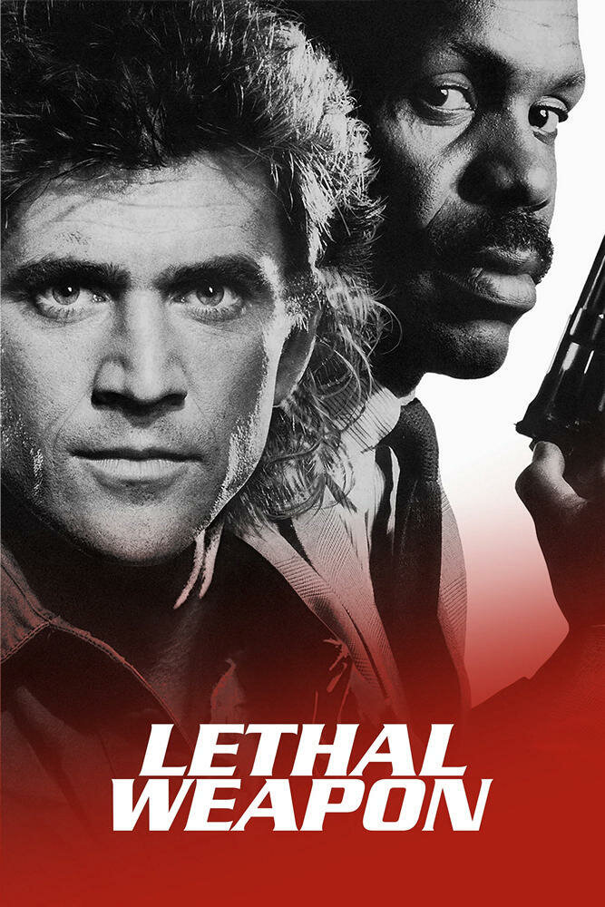 Постер для интерьера на стену (60х90 см). Кино Смертельное оружие (Lethal Weapon)