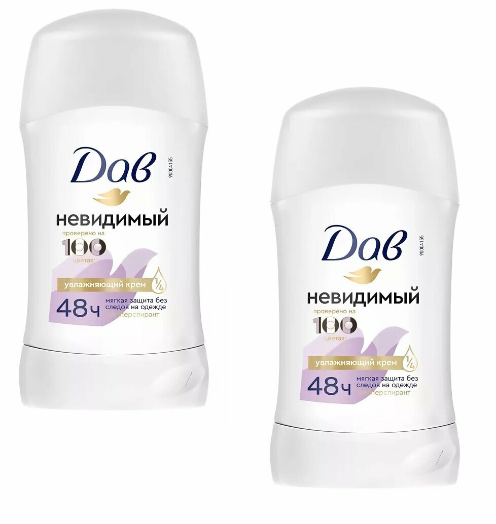 Део-стик Дав Невидимый, 40мл 2шт