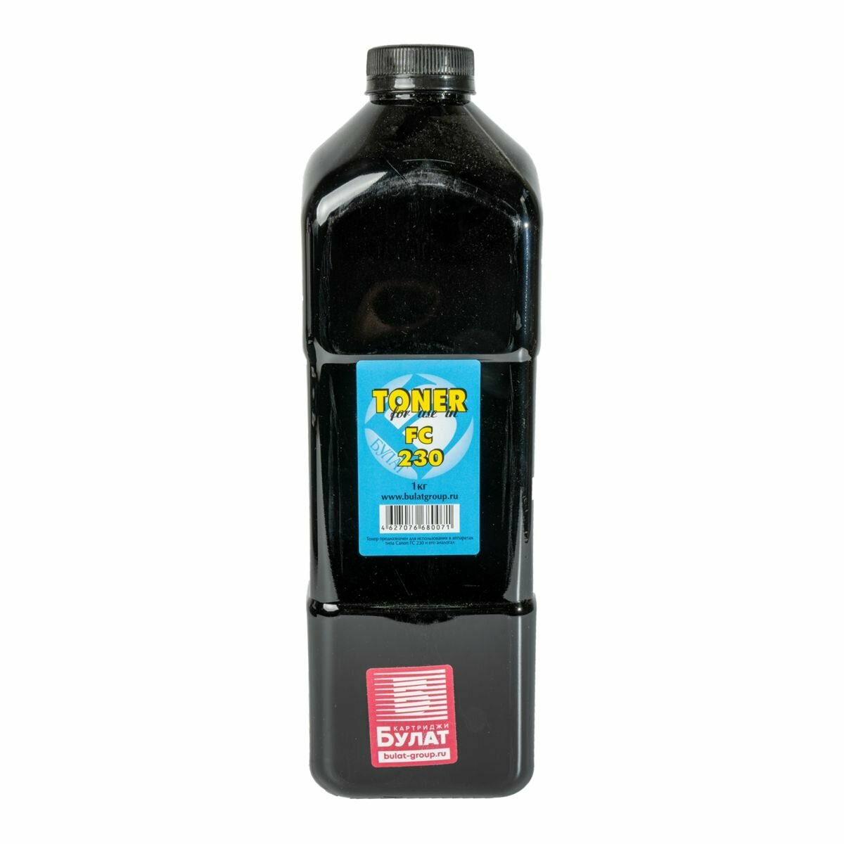 Тонер булат для Canon FC-230 (Чёрный, банка 1 кг)