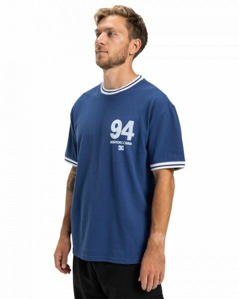 Футболка DC Shoes, размер XL, синий — фото 1