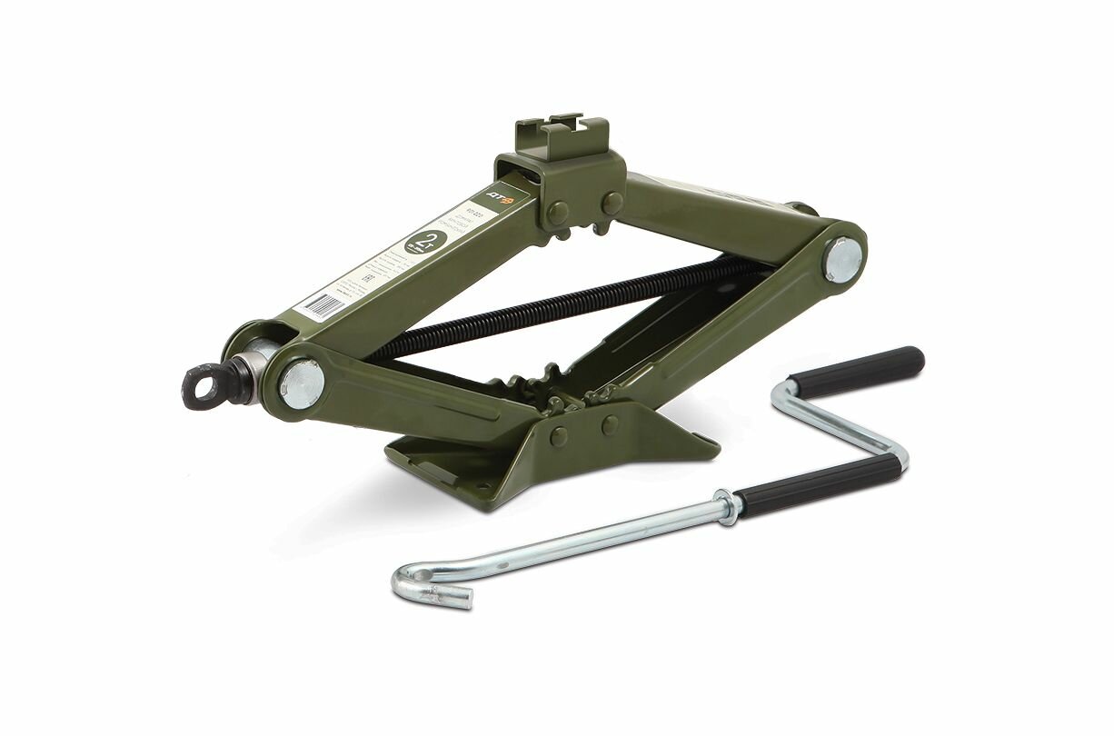 Домкрат винтовой ромбический 2 тонны, 120-395 мм