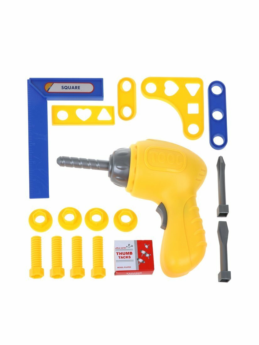 Игровой набор: Инструменты, 18 предм. Наша Игрушка 6301B-7