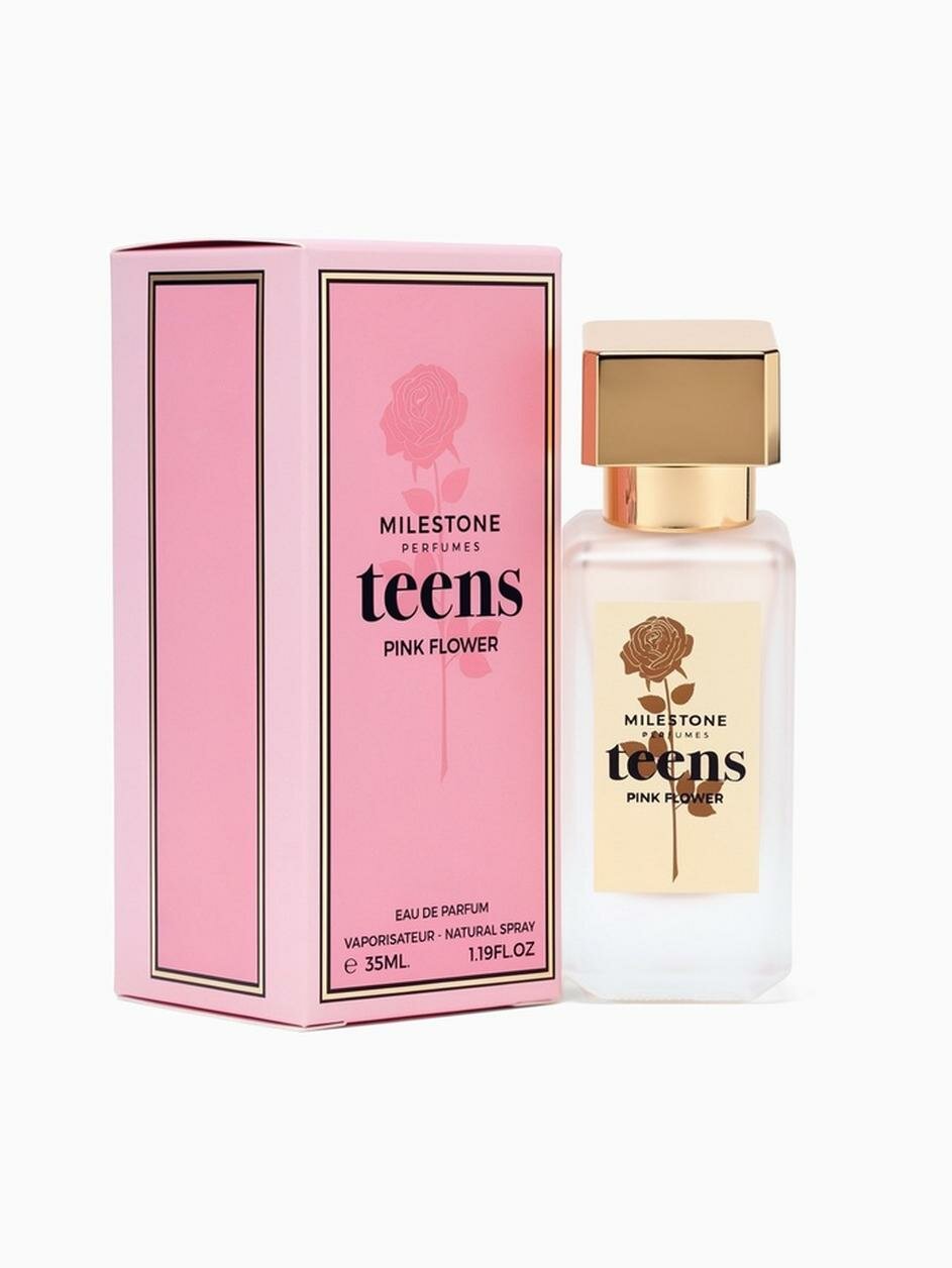 Парфюмерная вода женская TEENS PINK FLOWER, 35 мл (мот Victoria'S Secret Tease Sugar Fleur)