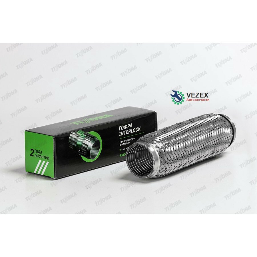 TIXONA P55250 Гофра 55*250 с внутренним металлорукавом