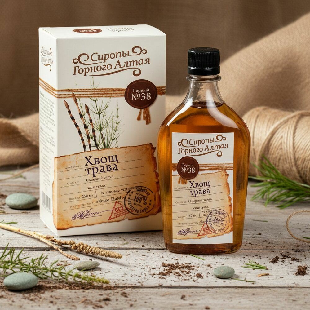 Сироп Горный №38 - Хвощ трава, 250мл A2171475