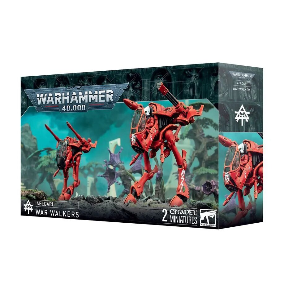 Набор миниатюр Warhammer 40000 Aeldari War Walkers - 2 миниатюры