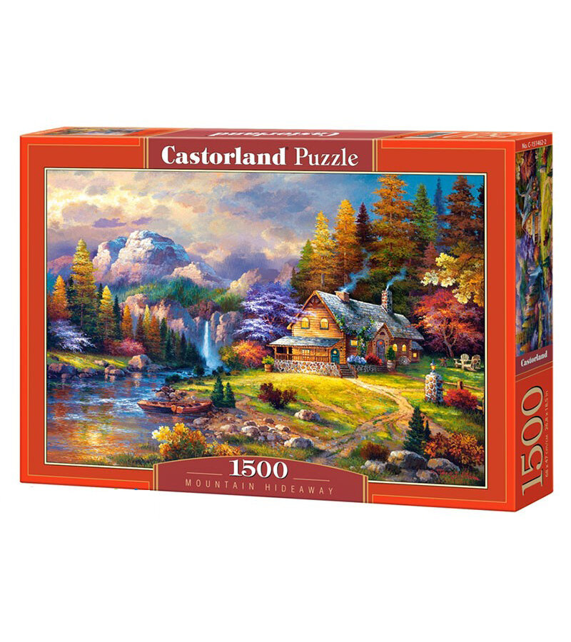 Пазл Castorland 1500 Домик в горах, арт. C-151462, классический