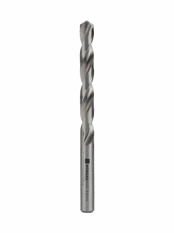 Сверло спиральное NORGAU Industrial по металлу 9.8 мм, HSS