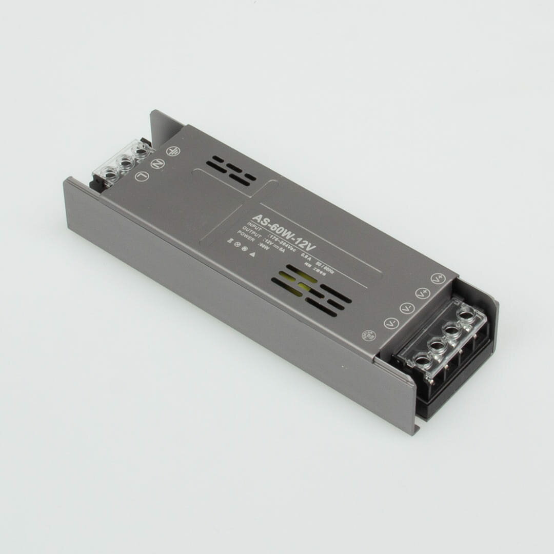 Блок питания AS-60W-12V FBI-60W12V (12V, 60W, 5A)