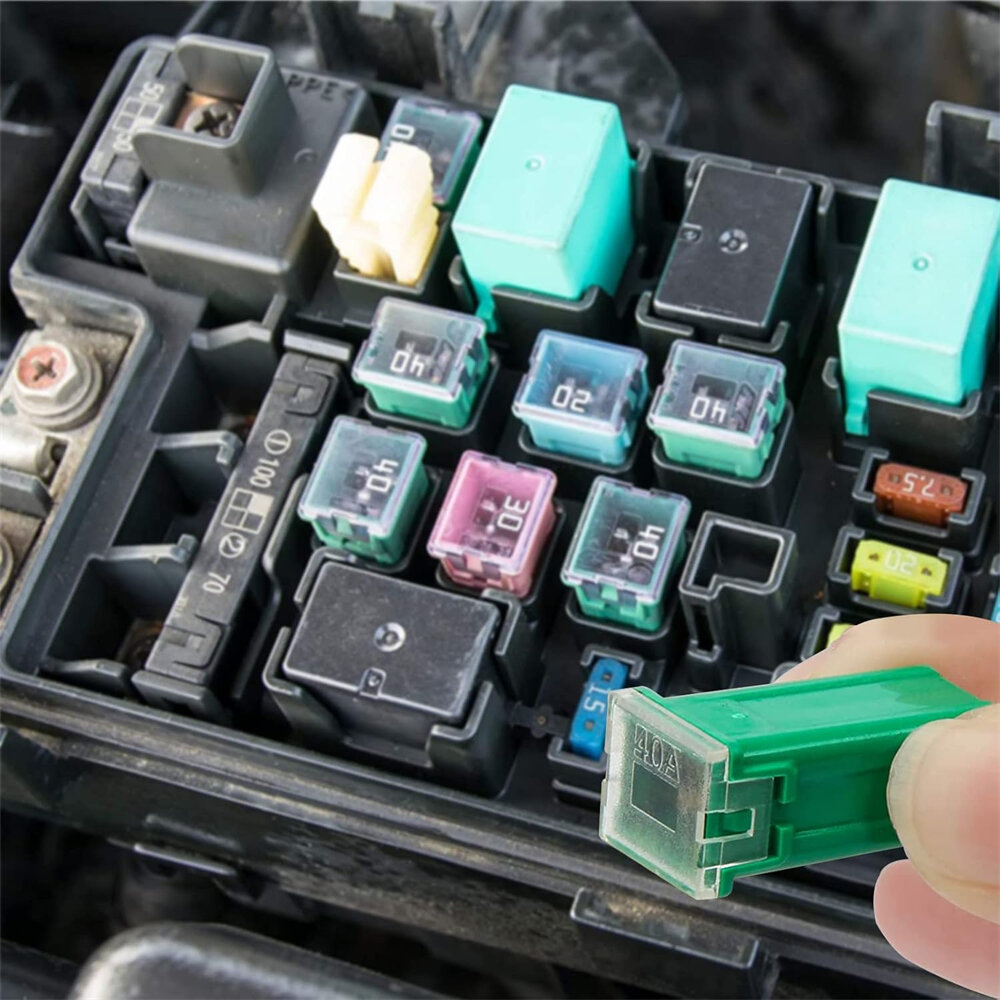 Комплект предохранителей Jcase, медные, огнестойкие, 20-60А, 30 штук