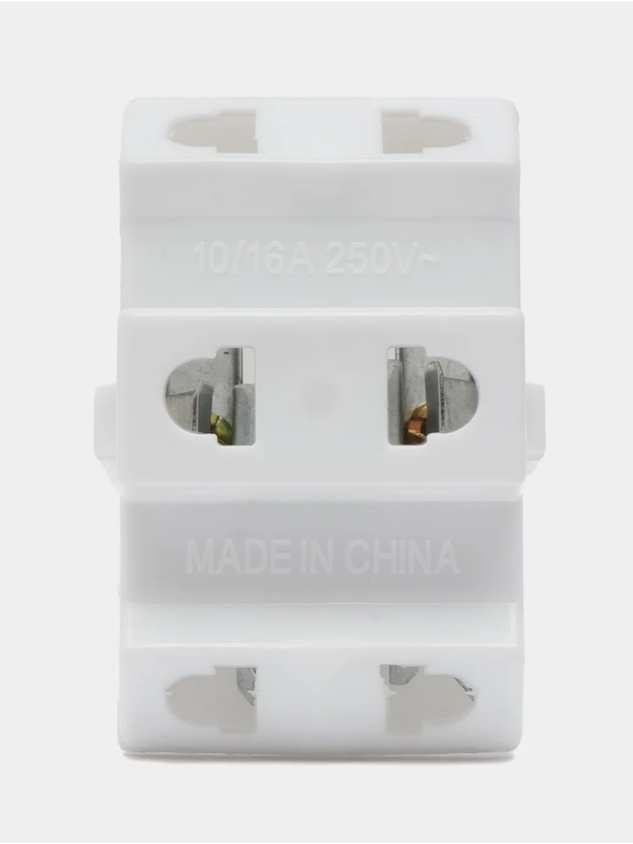 Тройник (разветвитель) электрический переходник в ассортименте