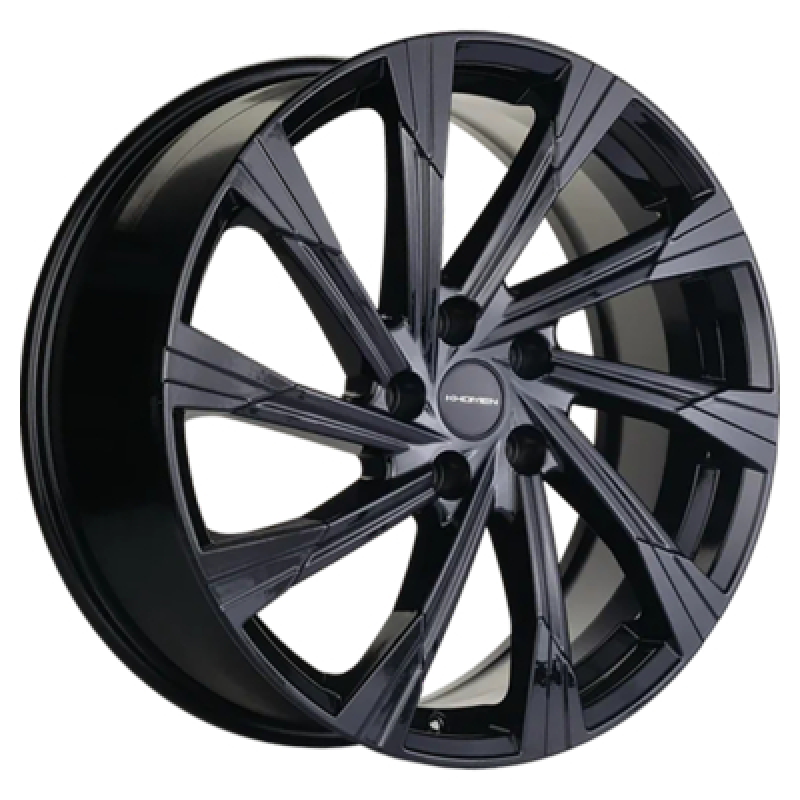 Диск колесный Khomen Wheels KHW1901 (Geely Atlas-Atlas Pro) 7,5x19 5x114,3 Dia60.1 ET45 цвет Black