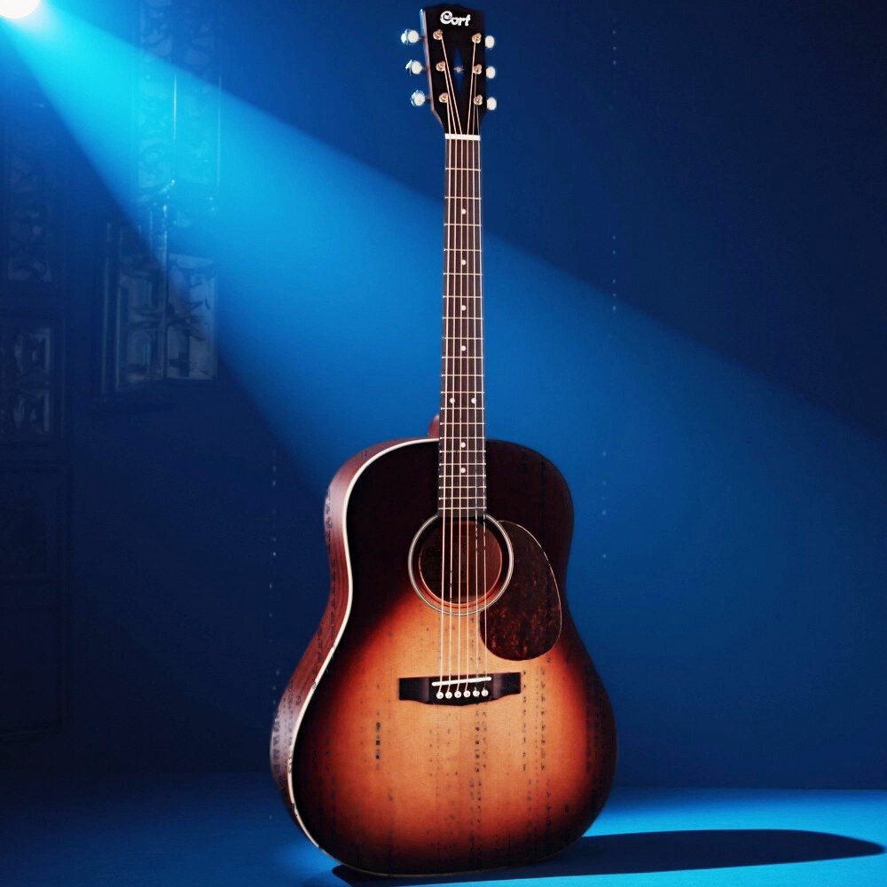 Электроакустическая гитара Cort Earth100SSF-SB