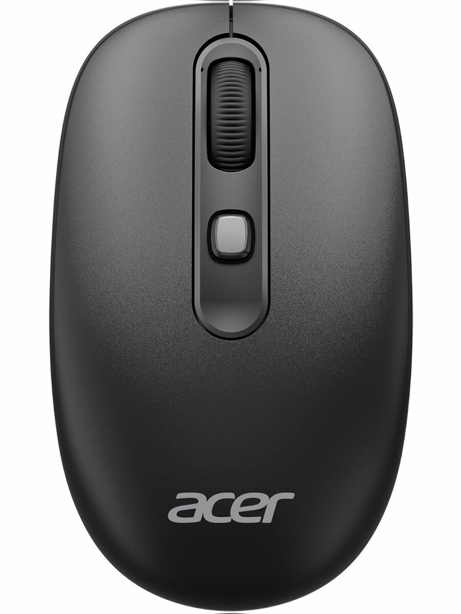 Мышь беспроводная Acer OMR502 оптическая, 1600dpi, USB, 4 кнопки