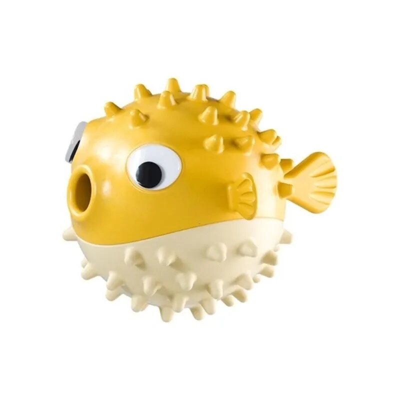 Игрушка для собак Snuffle, разноцветная, с функцией раздачи лакомств, интерактивная, снимает стресс, для средних собак, Желтый