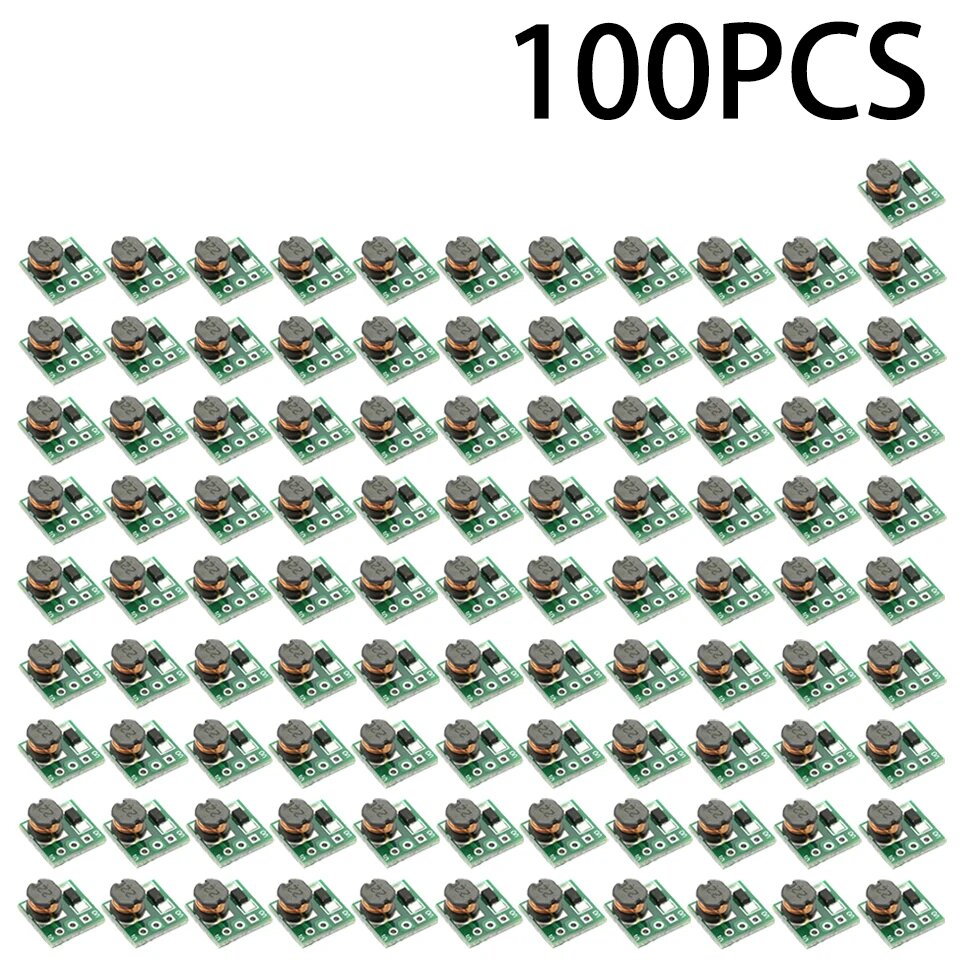 SZFYDOSH DC-DC повышающий модуль питания 0,9-5В до 5В 480mA 3.3V 100PCS