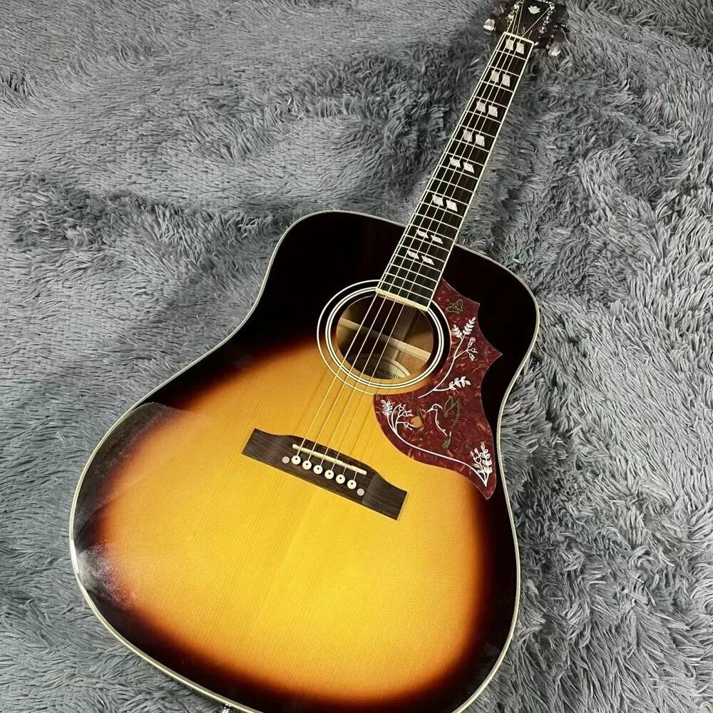 Акустическая гитара gibso трансакустическая гитара 6-струнная