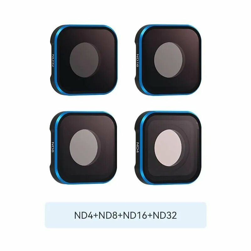 AMagisn ND4 8 16 32-фильтр для объектива GoPro Водонепроницаемый фильтр 13/12/11/10/10/9 для уменьшения освещенности Аксессуары для ND-поляризатора