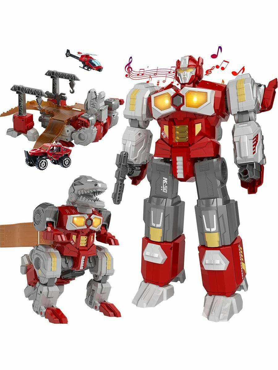 Роботы трансформеры полицейскую машину и пожарную машину