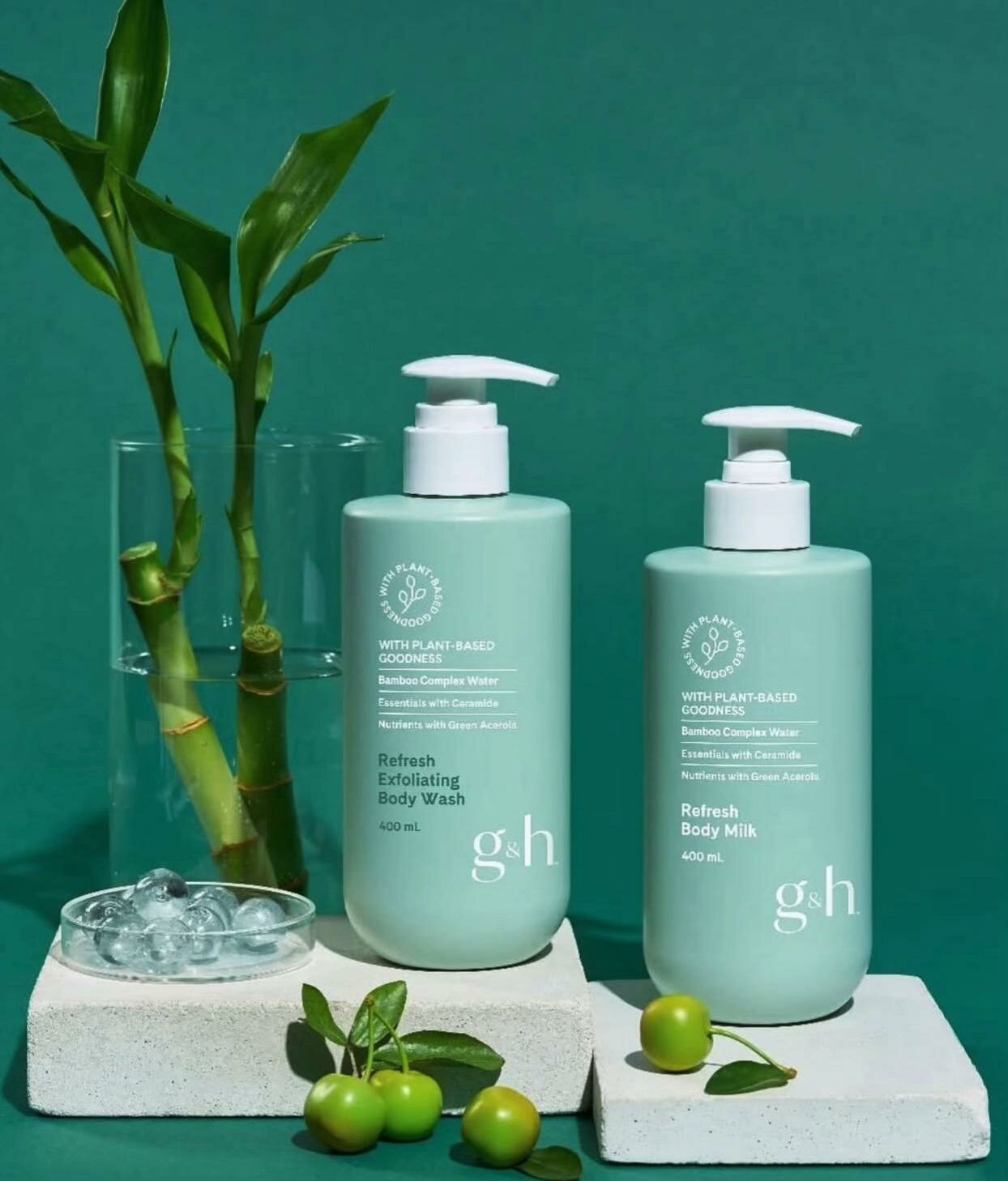 Новинка Бестселлер G&H REFRESH Освежающий отшелушивающий гель для душа, 400мл