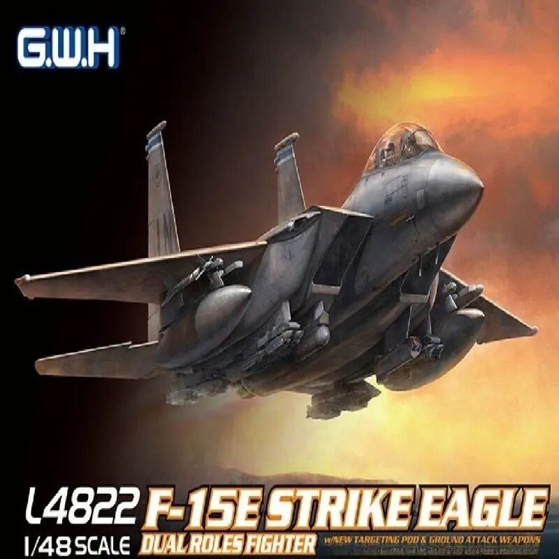 Great WaLL Hobby L4822 1/48 истребитель f-15e Strike eagLe двойного действия высшего качества самолеты