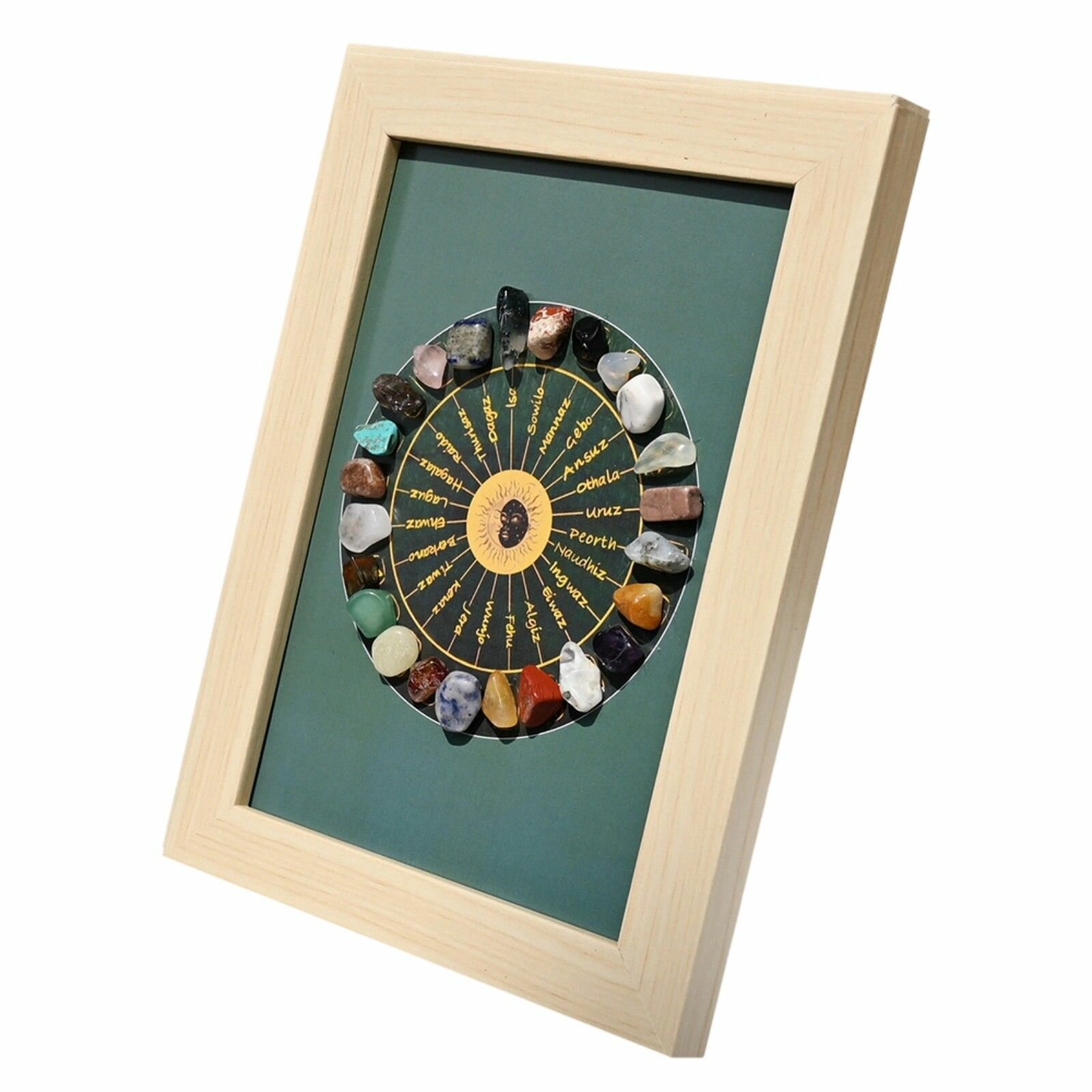 Декоративная картина с кристаллами 7 чакр для дома