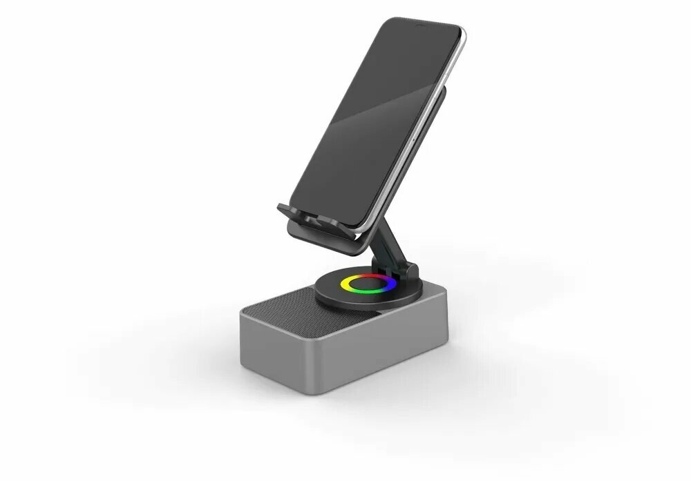 Портативная колонка с басами, Bluetooth, для авто и улицы, с караоке и вращением