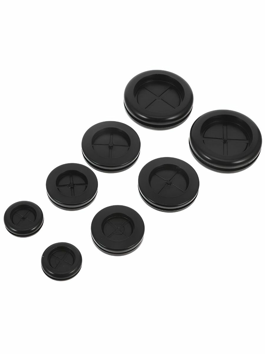 ICERUN 8 шт. Резиночки для защиты проводки, уплотнительные кольца для стен и автомобильных приложений.