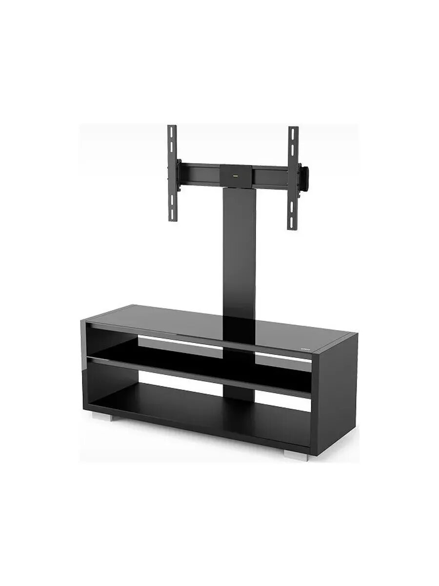 Стойка HOLDER TV-42110 чёрного цвета, 32/65 дюймов, до 50 кг, кабель-канал, наклон