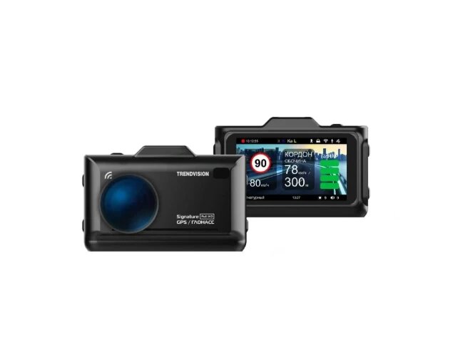 Видеорегистратор с радар-детектором TrendVision Combo F10 CPL, датчик движения, G-сенсор, GPS/ГЛОНАСС