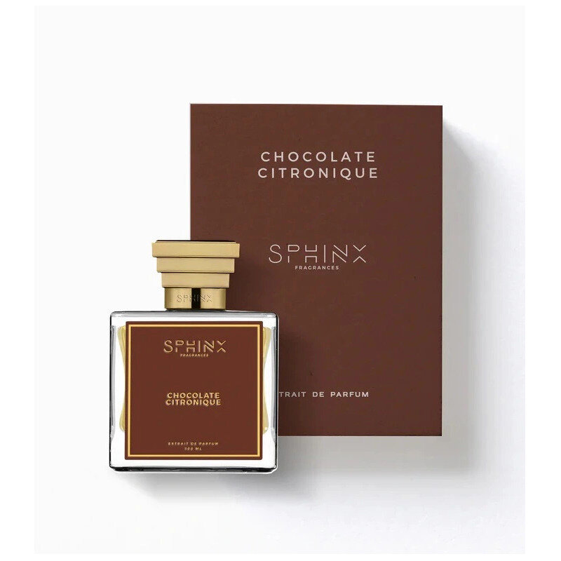 Духи для женщин и мужчин Sphinx Chocolate Citronique 100 мл / Парфюм Сфинкс Чоколат Ситроник / Цитрусовый шоколад