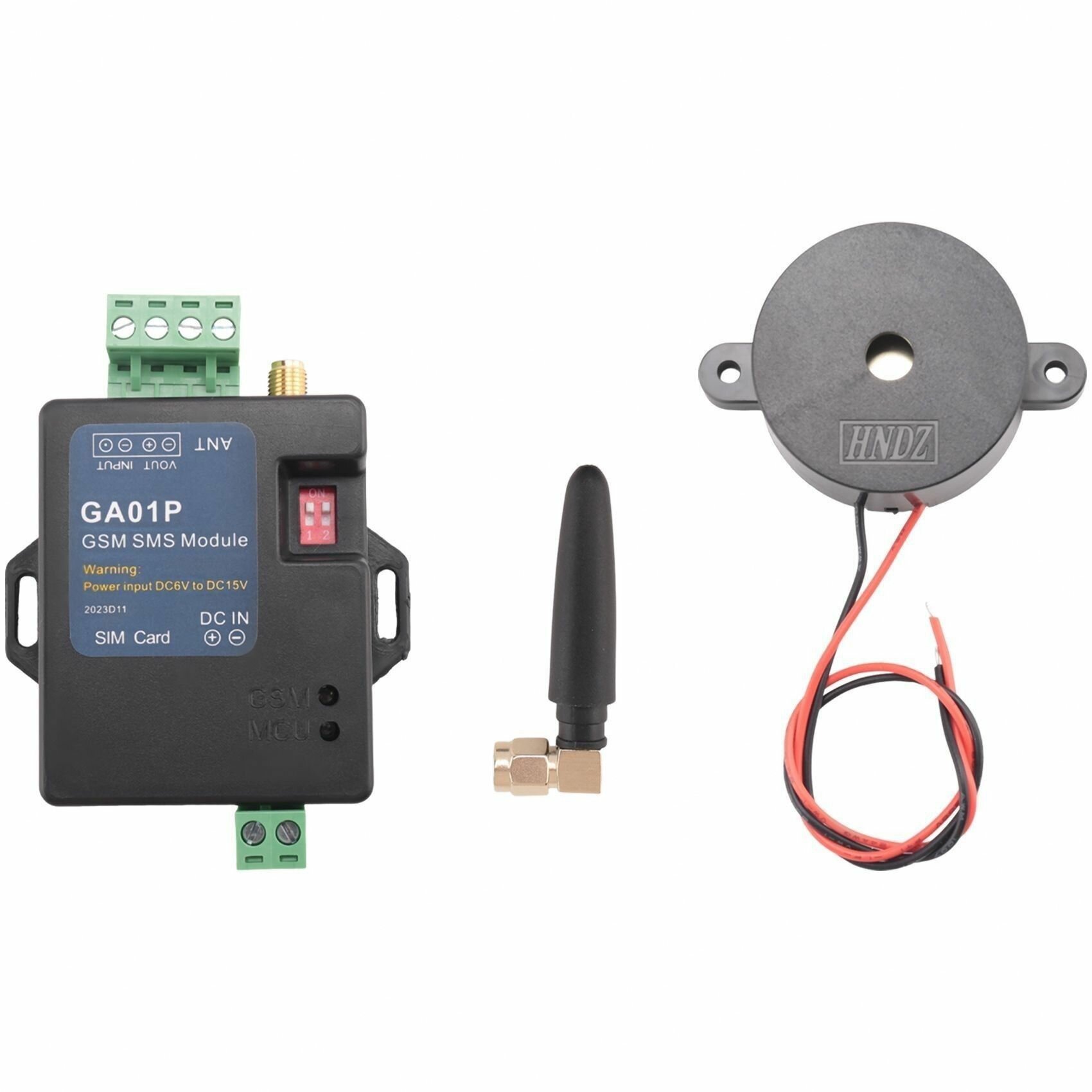 Эксклюзивный GSM модуль GA01P для торговых автоматов, с оповещением о сбое питания, тревожным входом и выходом напряжения