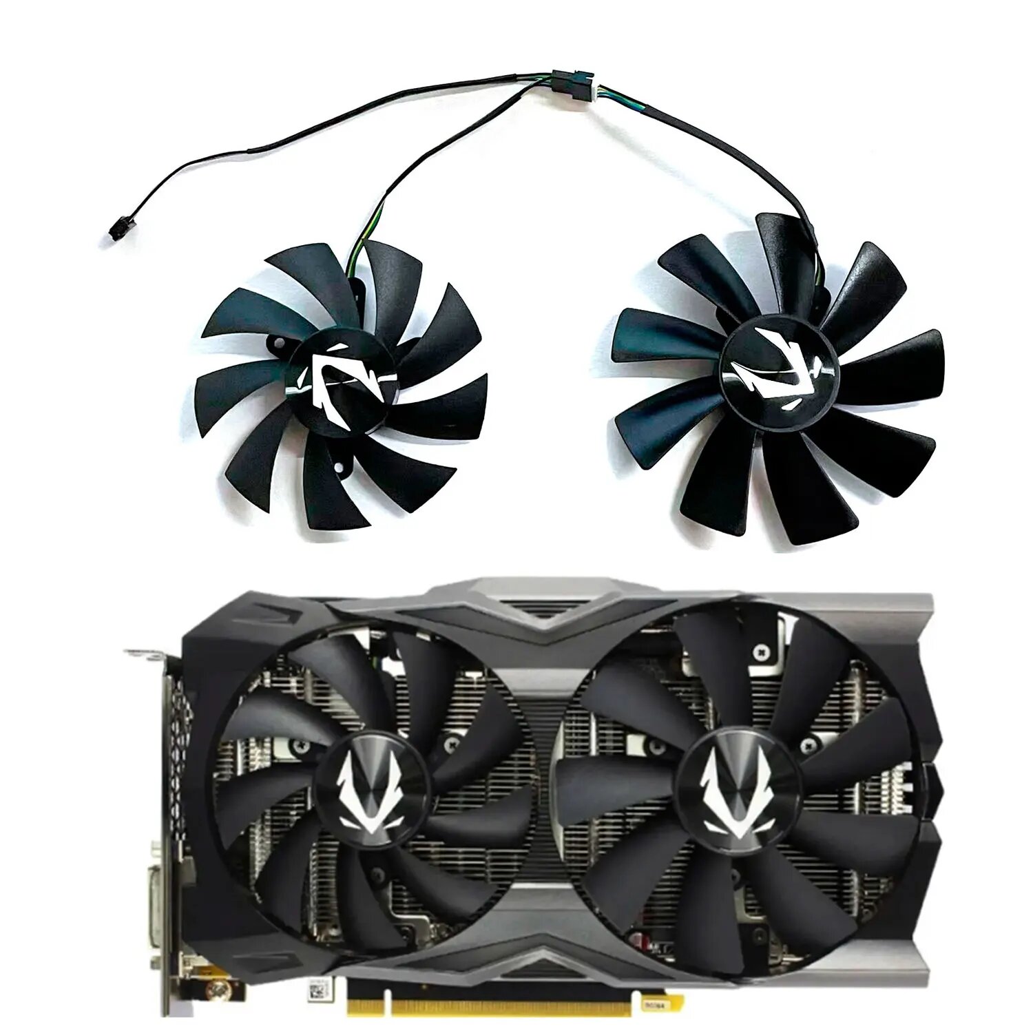Вентилятор ZOTAC GAMING GeForce RTX 2070, Цвет: 2 FAN