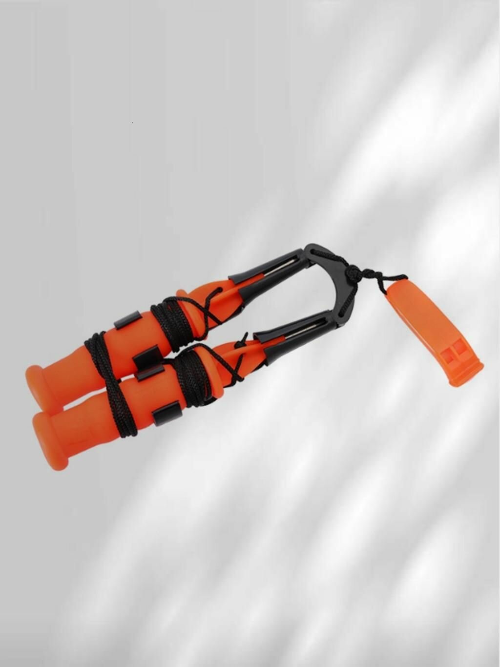 Портативный зимний спасательный инструмент, - черная веревка