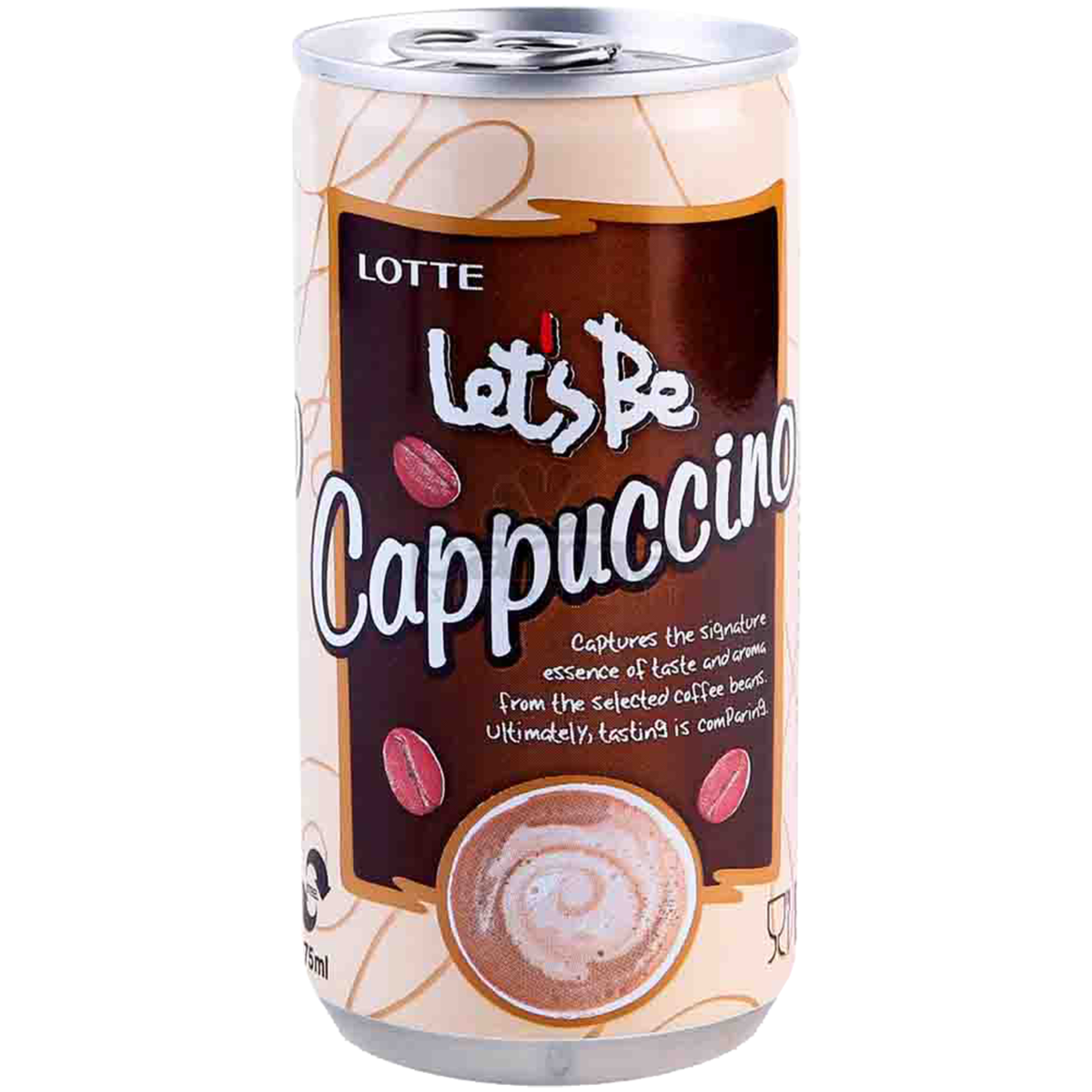 Напиток кофейный Lotte Let's Be Капучино 0,24 л ж/б
