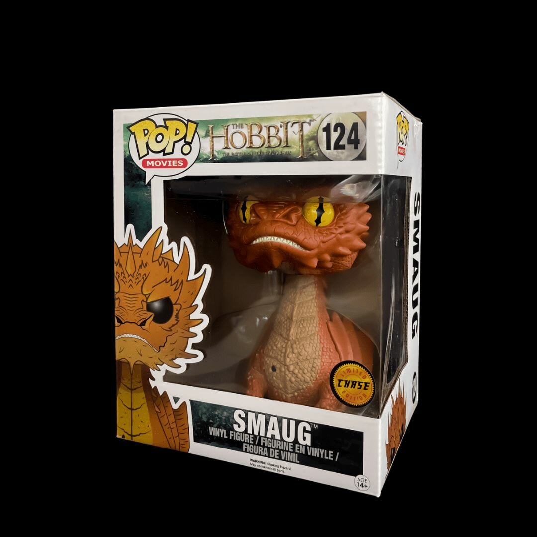 Фигурка Funko POP Smaug 6-inch (CHASE) Yellow Eye из фильма Hobbit, The Lord of The Rings / Смауг 15 см чейз Желтые глаза из Хоббит, Властелин Колец, Фанко ПОП