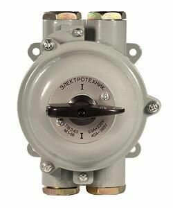 Выключатель пакетный ПВ3х63А М1 сил. 56 Электротехник ET512192