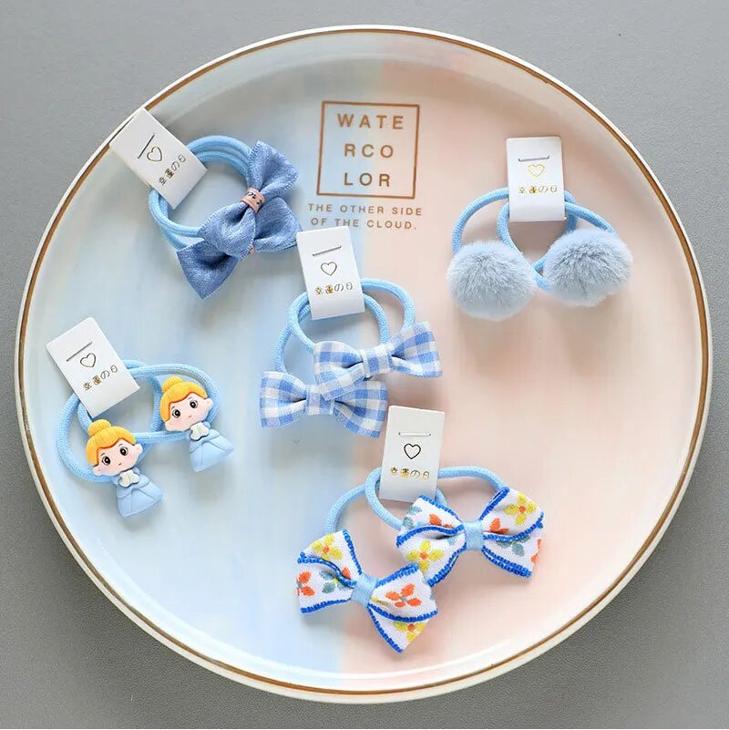 Детские резинки для волос, 10Pcs-G6