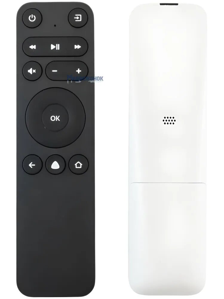 Пульт дистанционного управления телевизором черное