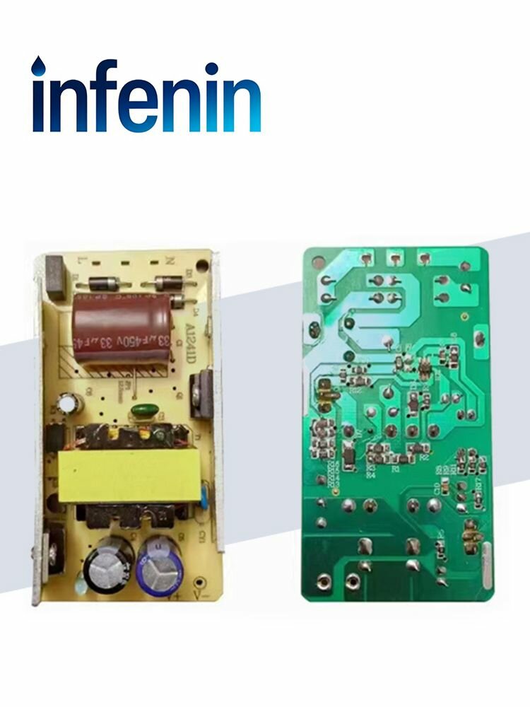 12V4A Модульная панель питания модуль AC-DC / 12 вольт 4 ампера