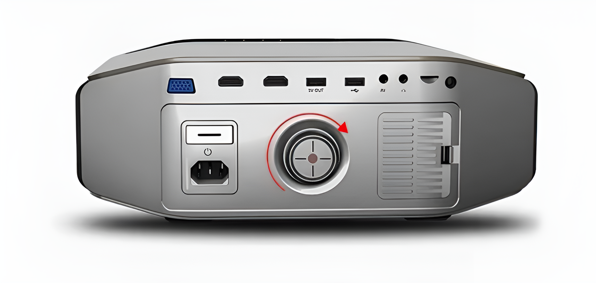 Проектор Everycom YG621, 3D, Full HD, Wi-Fi, LED-лампа, 108 см, черный