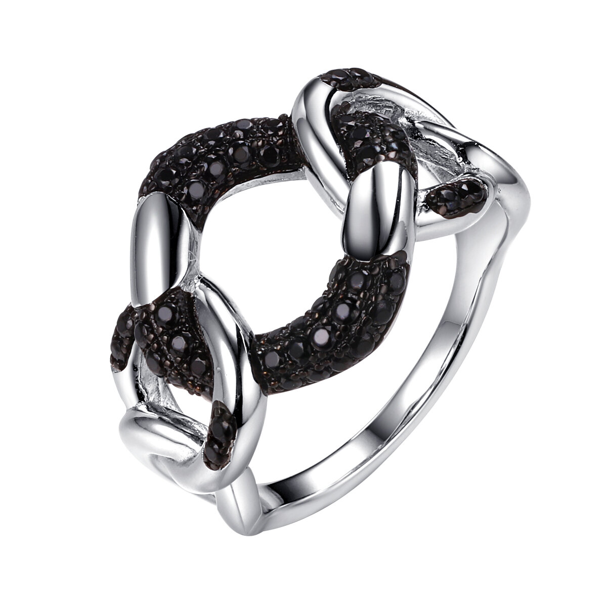 Кольцо, серебро, 925 проба, шпинель