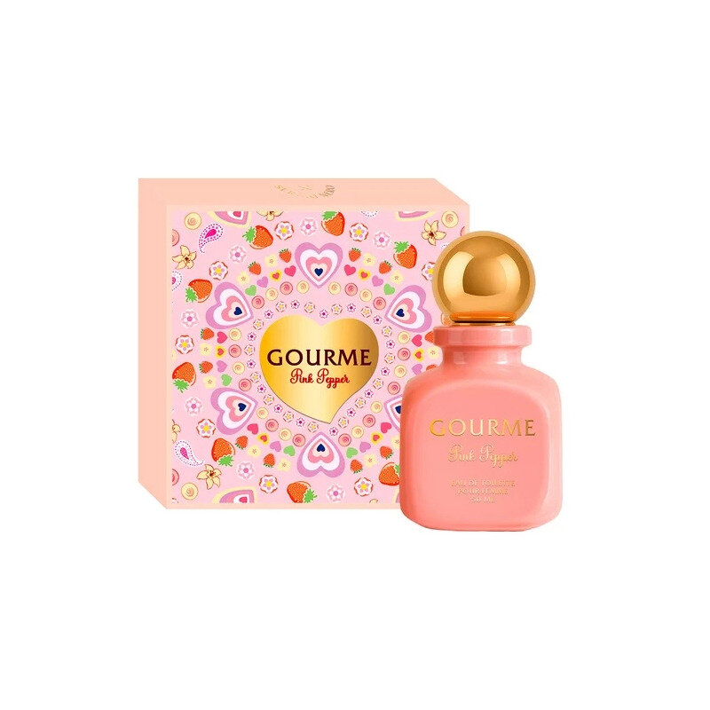 Туалетная вода Euroluxe Gourme Pink Pepper 50 мл женская / Гурмэ Пинк Пеппер / Розовый перец