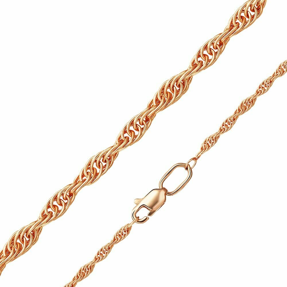 Цепь красное золото, 585 проба