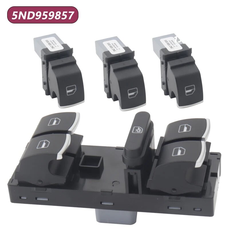 Кнопка стеклоподъемника 5ND959857 для VW Touran Tiguan Passat Golf
